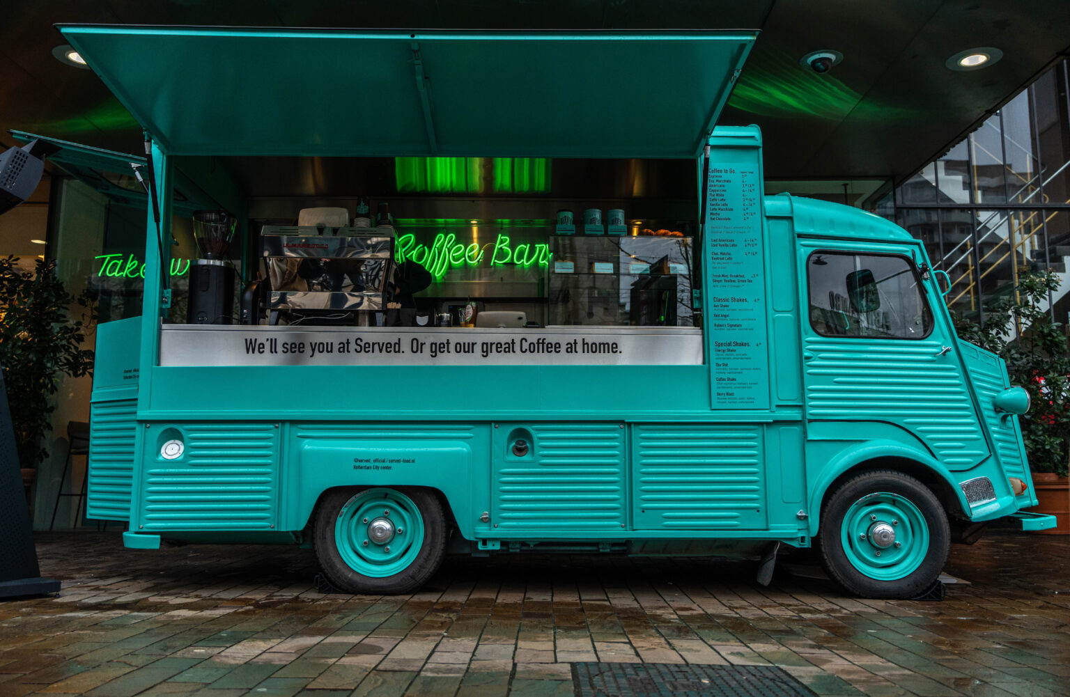 Served Mobile Coffee Truck.